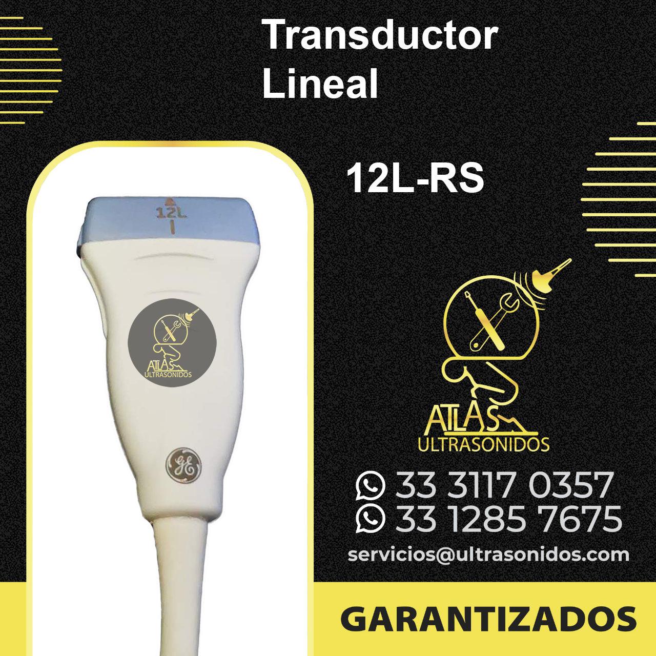 Transductor Convexo C1-5-D – Atlas Ultrasonidos.